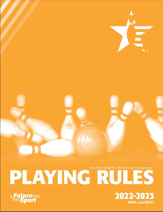 Rule book cover 22-23 - Bucks Bowling